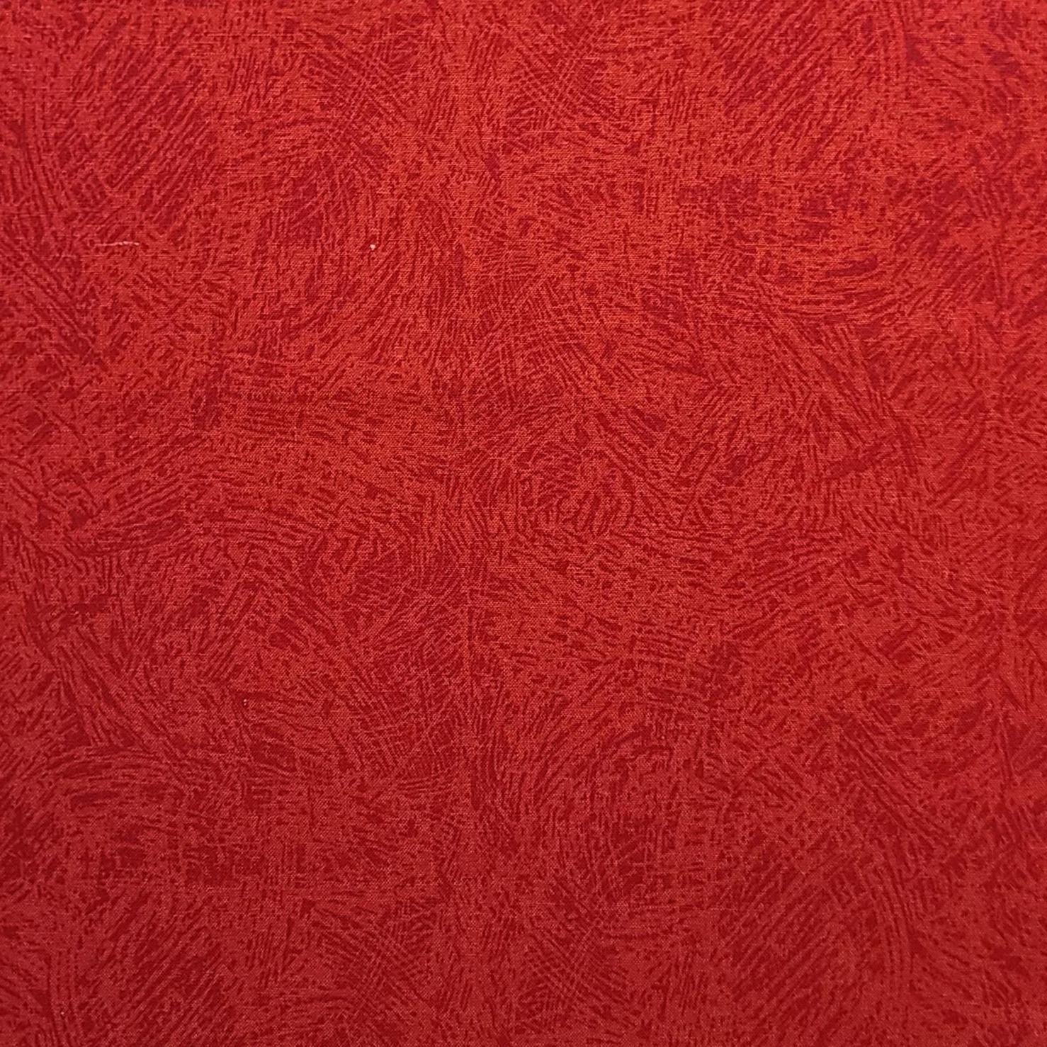 JoAnn Fabrics - Red Tonal Fabric / Geometric Swirl Tonal Print – Tx2 ...